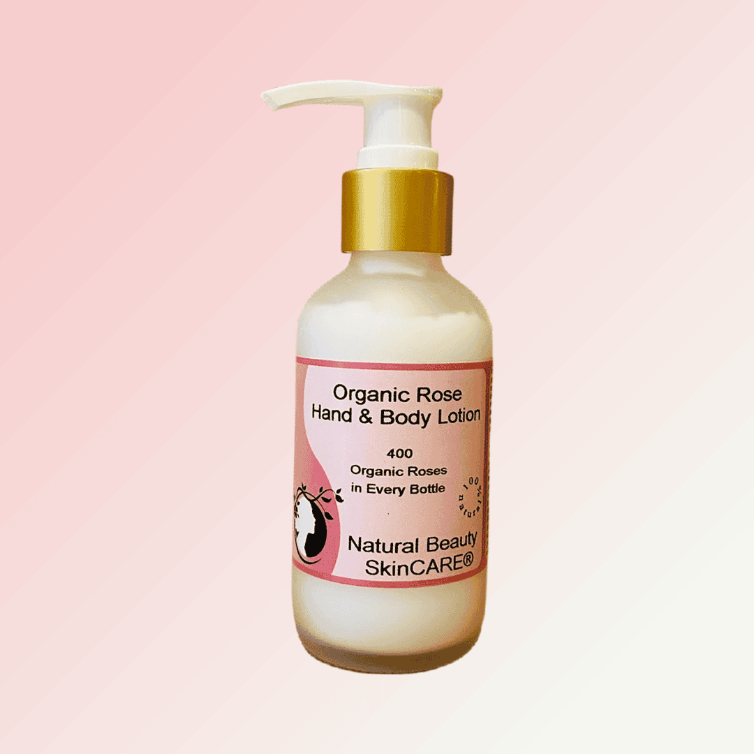 Organic Rose Otto Aroma-Therapy Body Lotion – Natural Beauty Skincare®